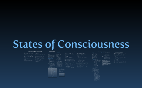Chapter 7 - States of Consciousness by Dacia Green on Prezi