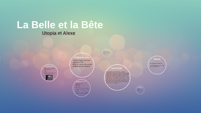 La belle et la bête by Utopia Talbot on Prezi