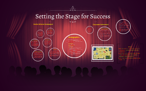 Setting the Stage for Success by Yolonda Merritt on Prezi