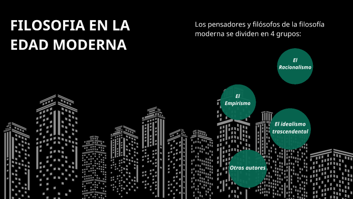 FILOSOFIA EN LA EDAD MODERNA by Bryan Salgado on Prezi