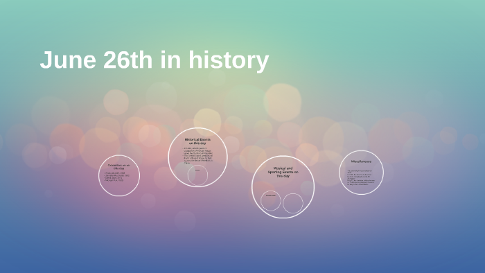 June 26th in history by Payton Neuber on Prezi