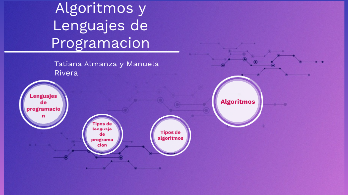 algoritmos y lenguajes de programacion by Manuela Rivera Londoño on Prezi