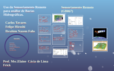 Uso do Sensoriamento Remoto by Ibrahim Fahs on Prezi