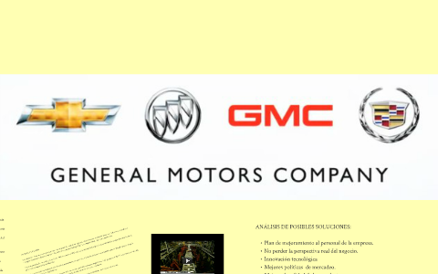 GENERAL MOTORS by on Prezi