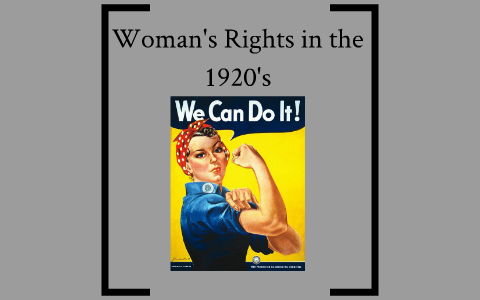 Womans Rights in the 1920's by Brooke Parrow on Prezi