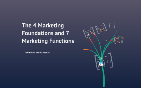4 Marketing Foundations and 7 Marketing Functions by Katy Lawrence on Prezi