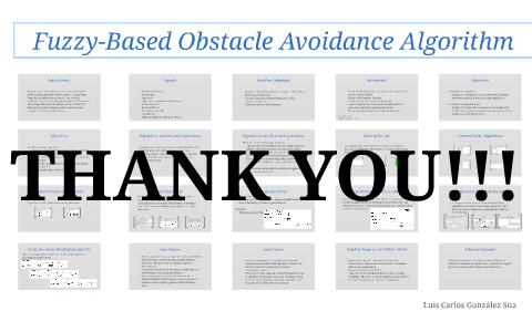 Fuzzy-Based Obstacle Avoidance Algorithm by Luis Sua on Prezi