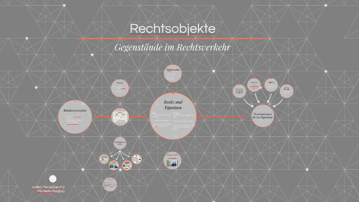 Rechtsobjekte by Michelle M on Prezi