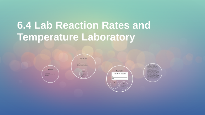 6.4 Lab Reaction Rates and Temperature Laboratory by Keearah Galvao on ...