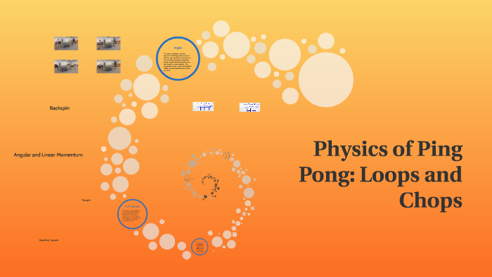 Physics of Ping Pong: Loops and Chops by Brandon Cardona on Prezi