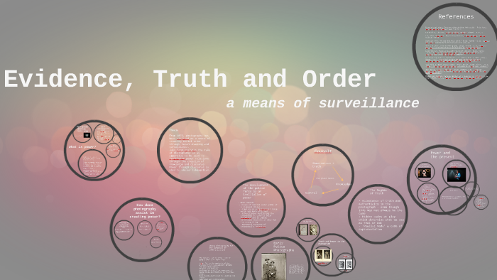 Evidence, Truth and Order by AA AA on Prezi