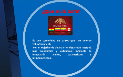 ¿QUE ES LA CAN? by daniel cardenas morales on Prezi