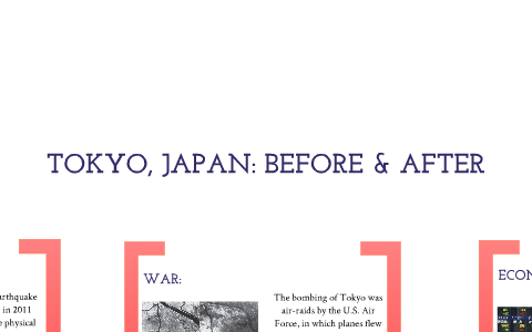 Tokyo,Japan: Before and After by Rebecca Davis