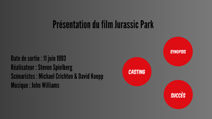 Jurassic Park Presentation by Hugo Henches on Prezi