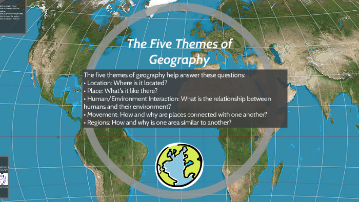 The Five Themes of Geography by Adam Shirley
