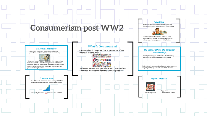 Consumerism post WW2 by darrick gray on Prezi