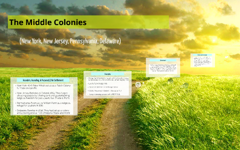 The Middle Colonies by on Prezi