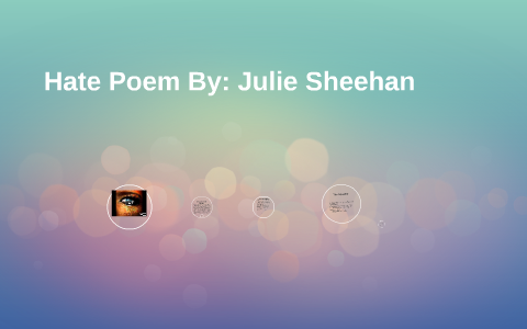 Hate Poem by Megan Groll on Prezi