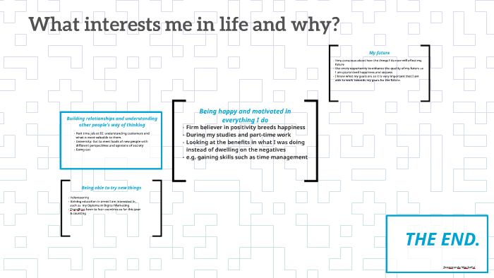 What interests me in life and why? by Rose Agbotro on Prezi