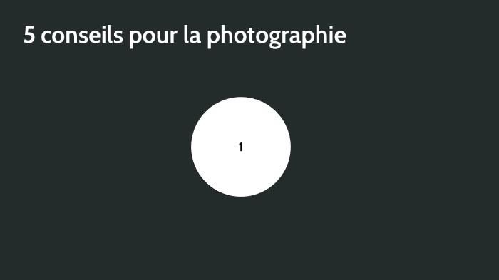 5 conseils pour la photographie by Adam Tremblay élève on Prezi