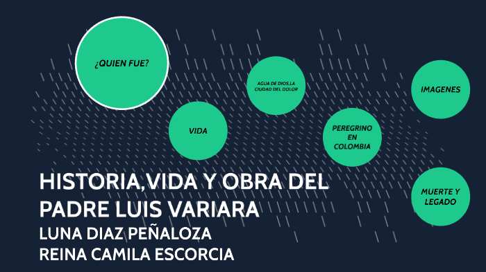 HISTORIA VIDA Y OBRA DEL PADRE LUIS VARIARA by luna diaz on Prezi
