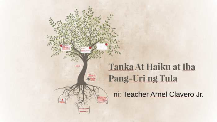 Tanka At Haiku at Iba Pang-Uri ng Tula by Athena Louisse Clavero on Prezi