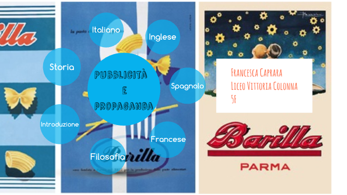 Tesina Pubblicità e Propaganda by Francesca Caprara on Prezi