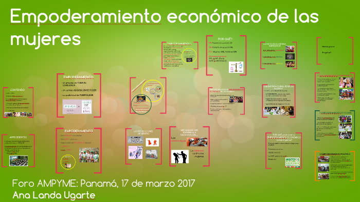 Empoderamiento Económico De Las Mujeres By Ana Landa On Prezi