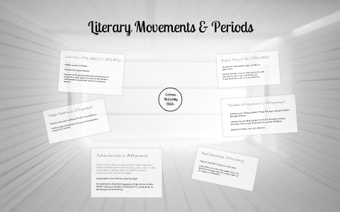 Literary Movements & Periods by Gennifer Marconette on Prezi