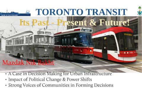 Toronto Transit History (Video Version) by Mazdak Nik Bakht