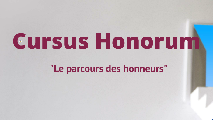 Cursus Honorum by luke Champaud