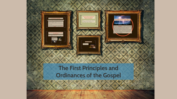 The First Principles and Ordinances of the Gospel by Kathleen Nugent on ...