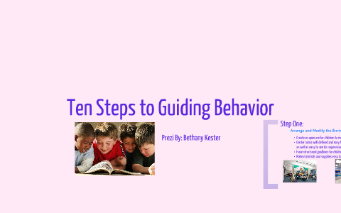 Ten Steps to Guiding Behavior by Bethany Kester on Prezi