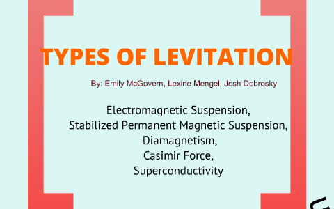 Different Types of Levitation by Lexine/Emily M on Prezi