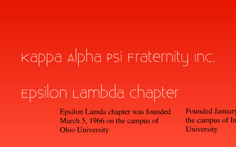 Epsilon Lambda chapter of Kappa Alpha Psi Fraternity Inc. by Brandon ...