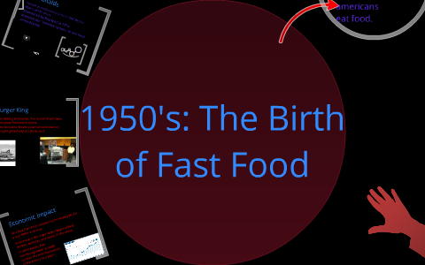 Fast Food In The 1950's by John Suppa