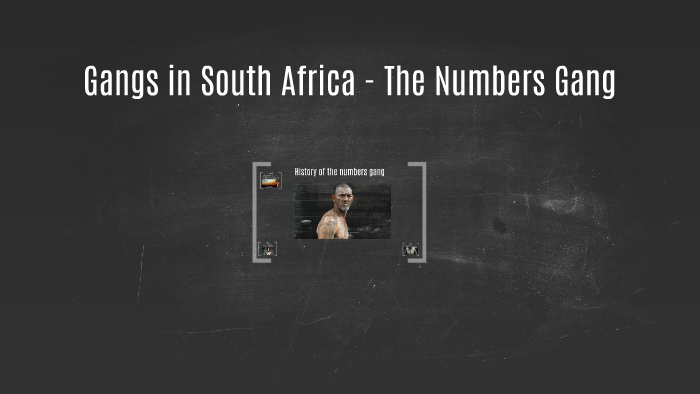 Gangs in South Africa - The Numbers Gang by Daniella Brinksten