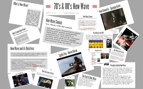 70's & 80's New Wave by Allison Callow on Prezi
