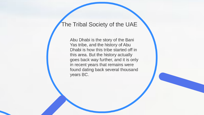 The Tribal Society of the UAE by on Prezi