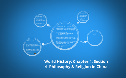 World History: Chapter 4: Section 4- Philosophy & Religion i by Mike Jones