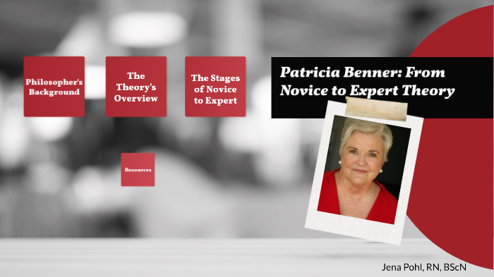 Patricia Benner: From Novice to Expert Theory by Jena Pohl on Prezi
