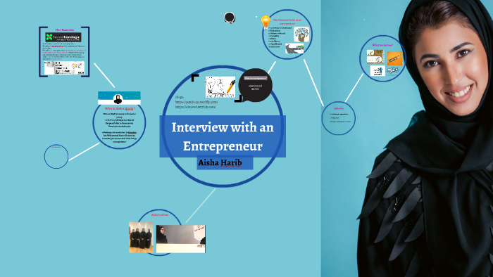 Interview with an entrepreneur by on Prezi
