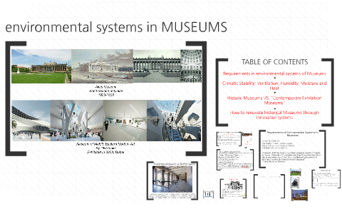 Environmental Systems in Museums by sarry moukalled on Prezi