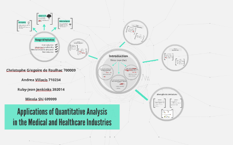 Applications of Quantitative Analysis by Silvia Shi on Prezi