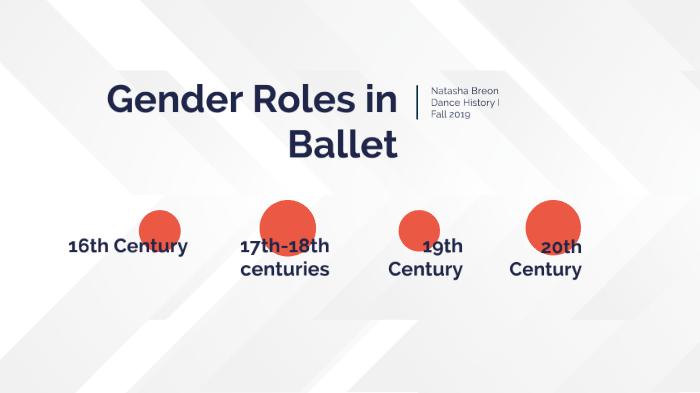 Gender Roles in Ballet by Tasha Breon on Prezi