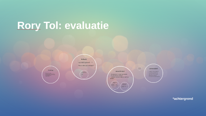 Rory Tol: evaluatie by Rory Tol on Prezi