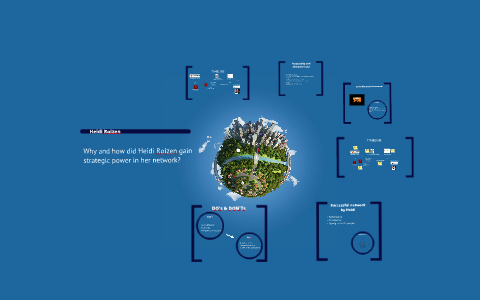 Why and how did Heidi Roizen gain strategic power in her network? by ...