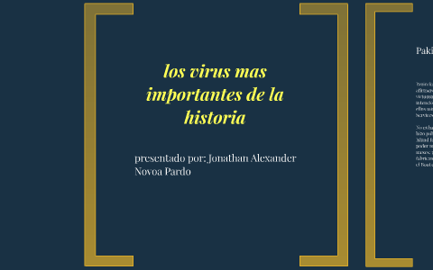 los virus by Jonathan Novoa Pardo on Prezi