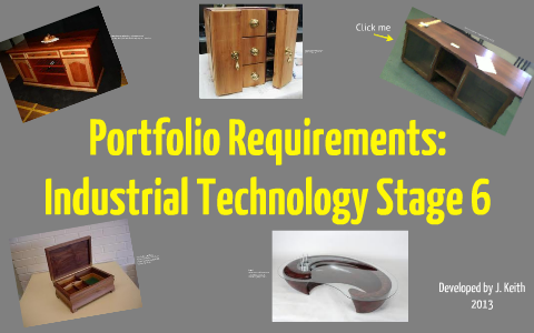 Portfolio Requirements - Stage 6 Industrial Technology Timber by James ...