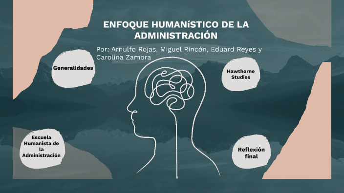 Enfoque humanístico de la administración- Escuela humanista by Carolina ...